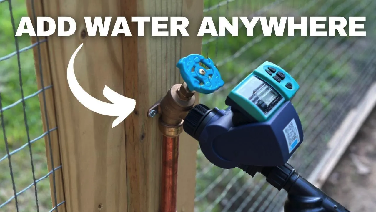Step-by-Step Guide to Installing an Outdoor Faucet and Setting Up a DIY ...